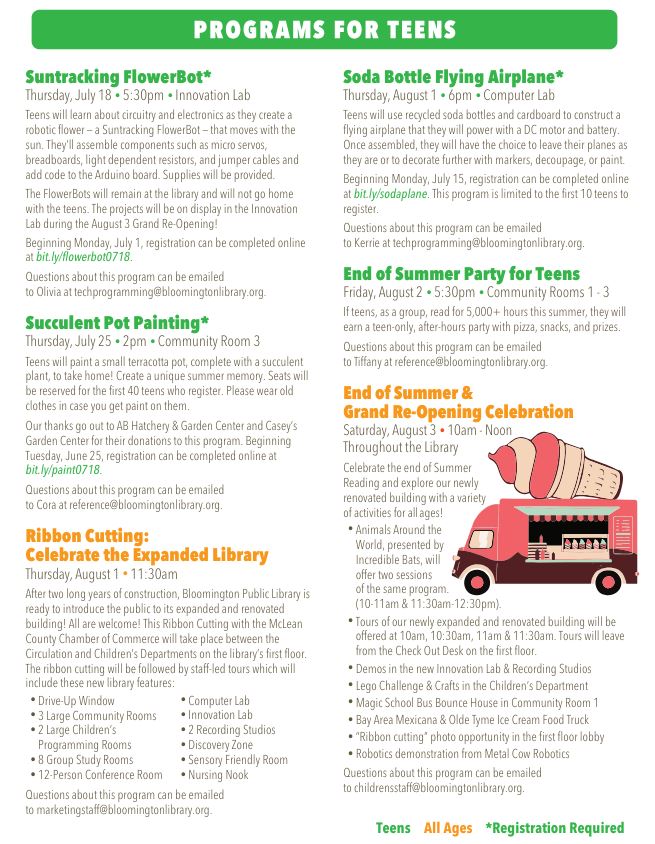 Program Guide | Bloomington Public Library