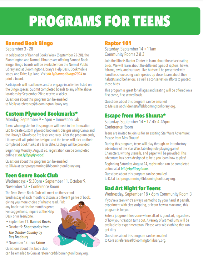 Program Guide | Bloomington Public Library