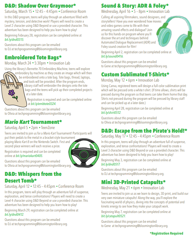 Program Guide | Bloomington Public Library